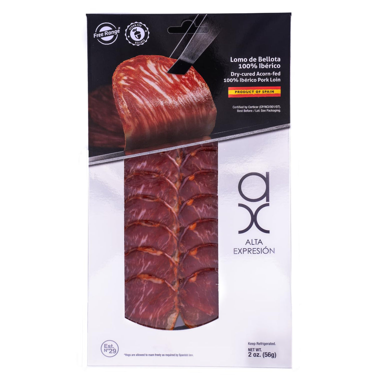 Acorn-Fed 100% Iberico Loin Sliced by Fermin - Dao Gourmet – Dao ...